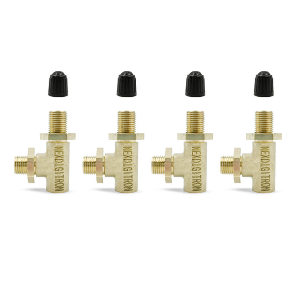 Two Way Valve for External TPMS (4 Pieces) - NEXDIGITRON®