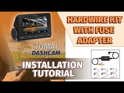 70mai Hardwire Cable Kit (Micro USB) with Fuse Adapters - NEXDIGITRON